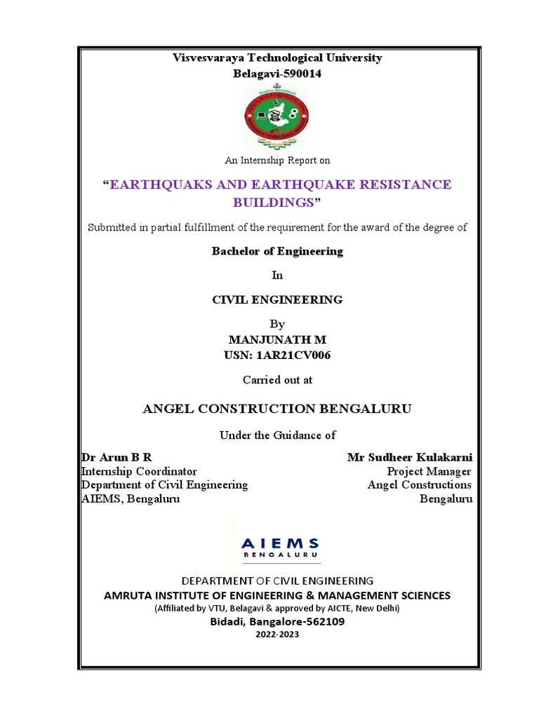 Front Pages-Internship | PDF | Internship | Job Hunting