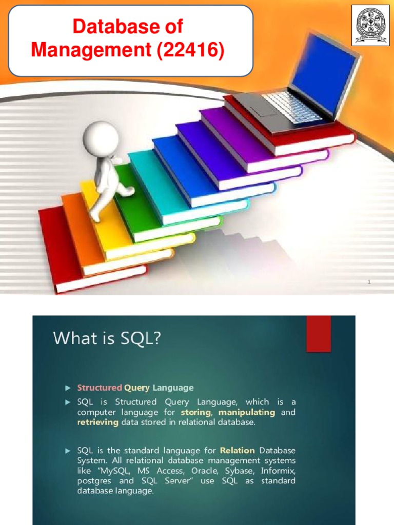 Unit 1 2 Pdf Relational Database Sql 3865