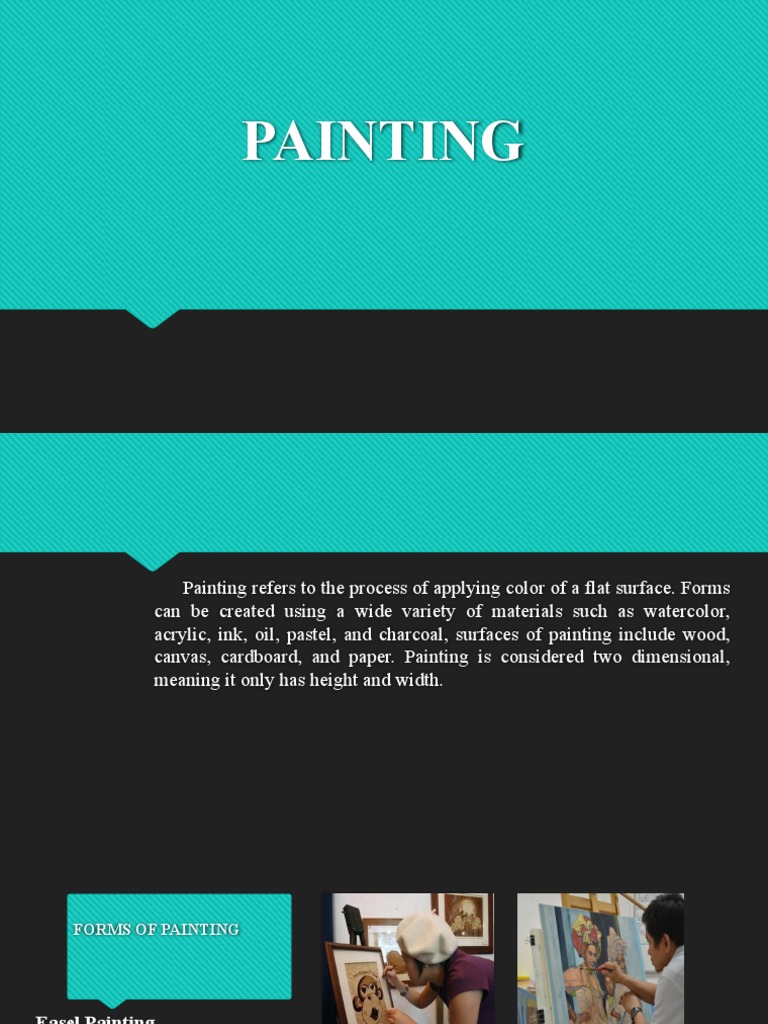 Contemporary Lesson 2 PAINTING | PDF | Paintings | Still Life