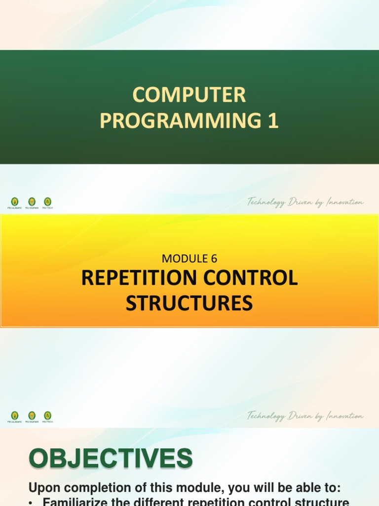 Computer Programming M6 Main Pdf Pdf Control Flow Computer Program