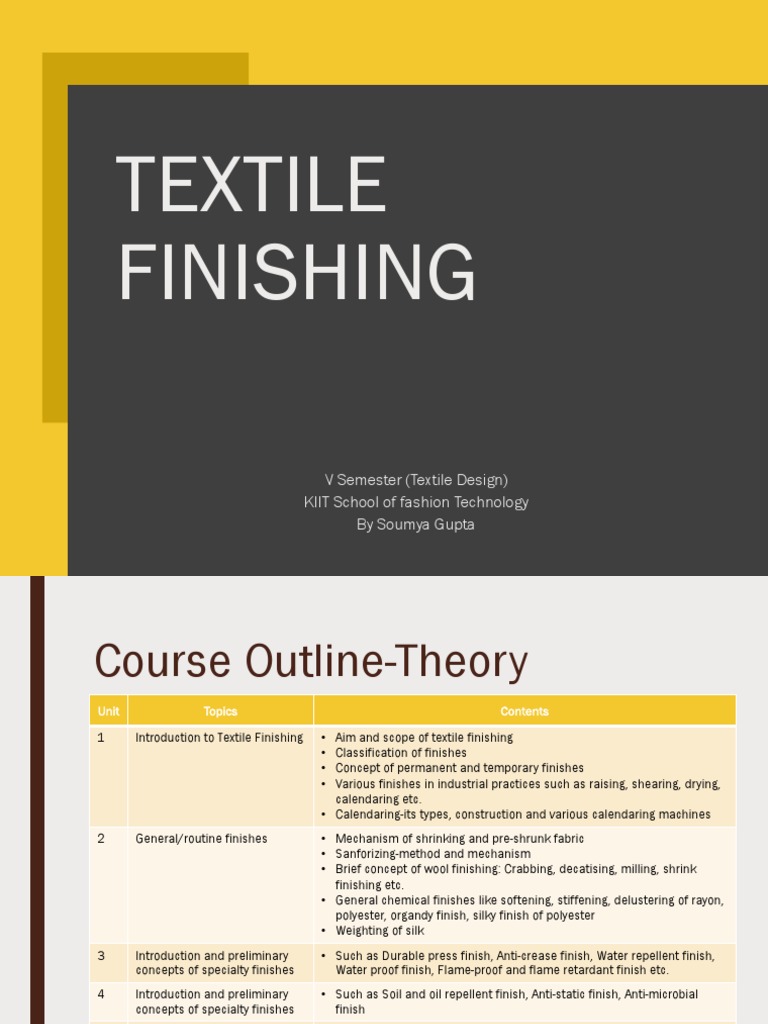 Textile Finishing | PDF | Textiles | Ultraviolet
