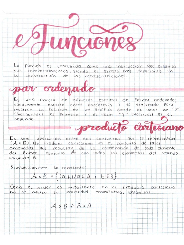 Apuntes Funciones Pdf