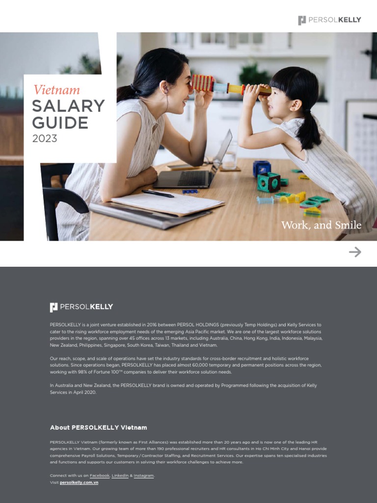 VN Salary Guide 2023 | PDF | Financial Analyst | Outsourcing
