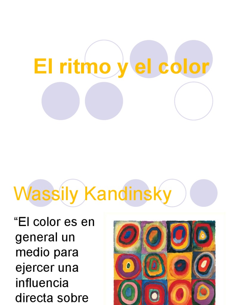 Ritmo y Color | PDF | Ritmo | Color