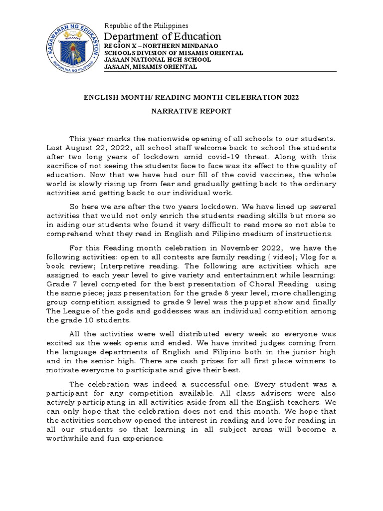 English Month Pictures | PDF