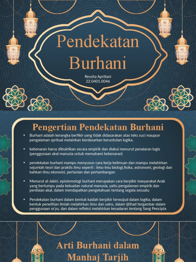 Pendekatan Burhani | PDF