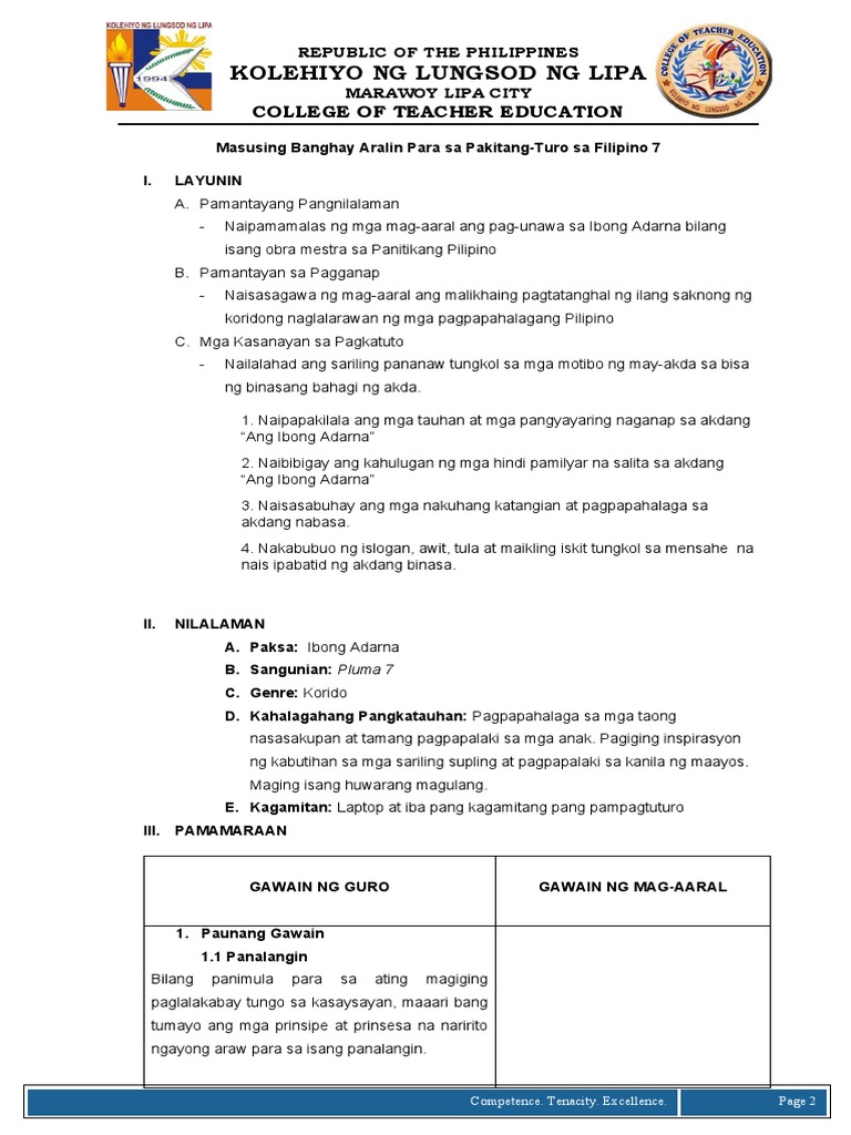 FInal Demo LP Ibong Adarna | PDF