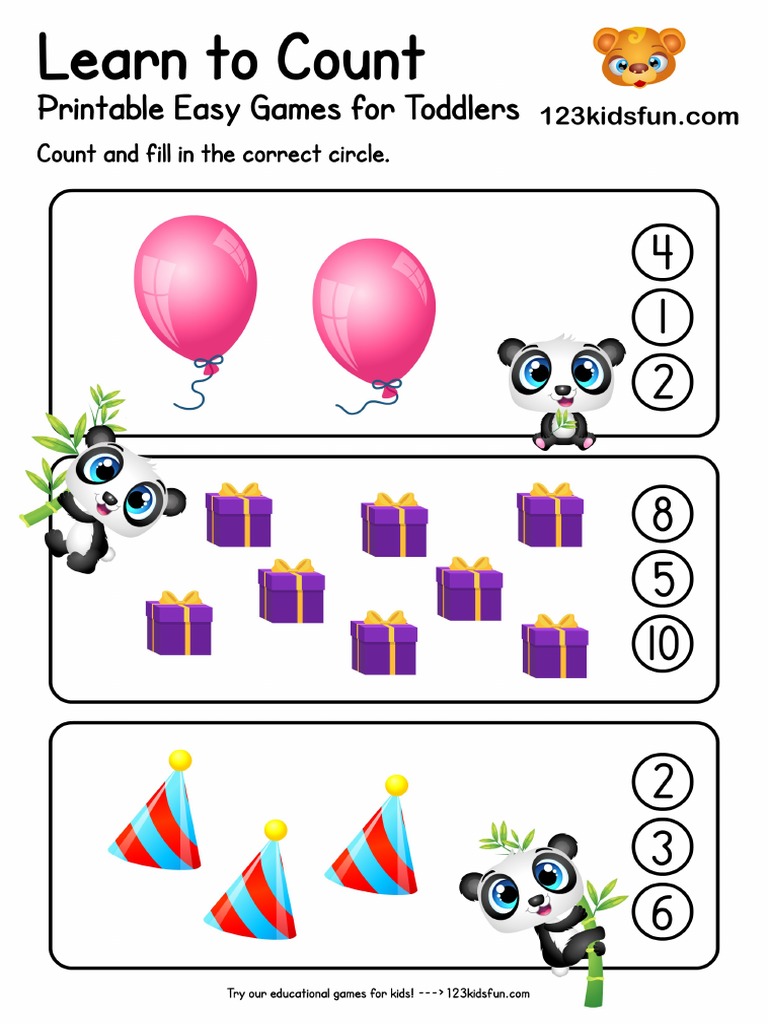 Learn To Count 03 | PDF