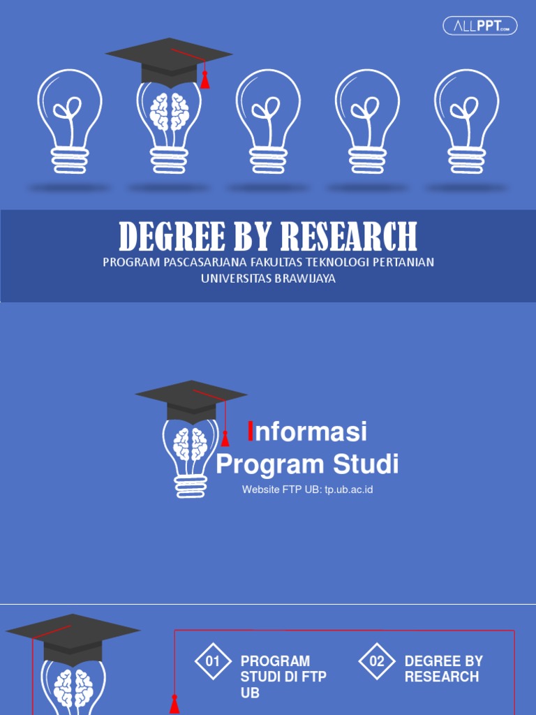 Sosialisasi Pasca by Research FTP UB 2023 | PDF