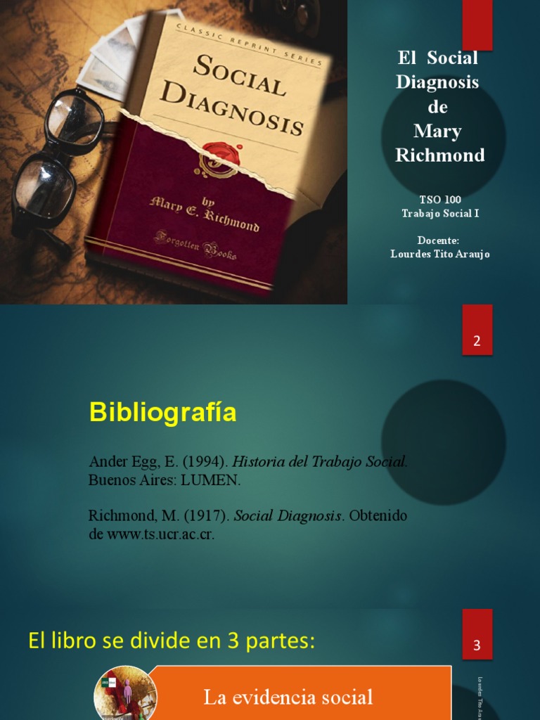El Social Diagnosis de Mary Richmond | PDF | Discapacidad intelectual ...