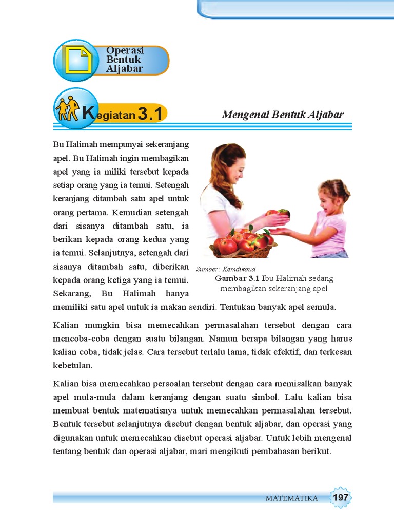 Operasi Bentuk Aljabar | PDF