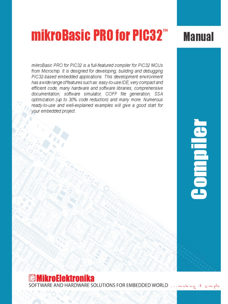 Mikrobasic Pro Pic32 v100-23513 | PDF | Pointer (Computer Programming) | Scope (Computer Science)