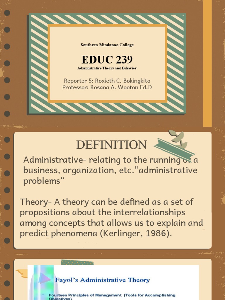 EDUC 239: Reporter 5: Roxieth C. Bokingkito Professor: Rosana A. Wooton Ed.D | PDF