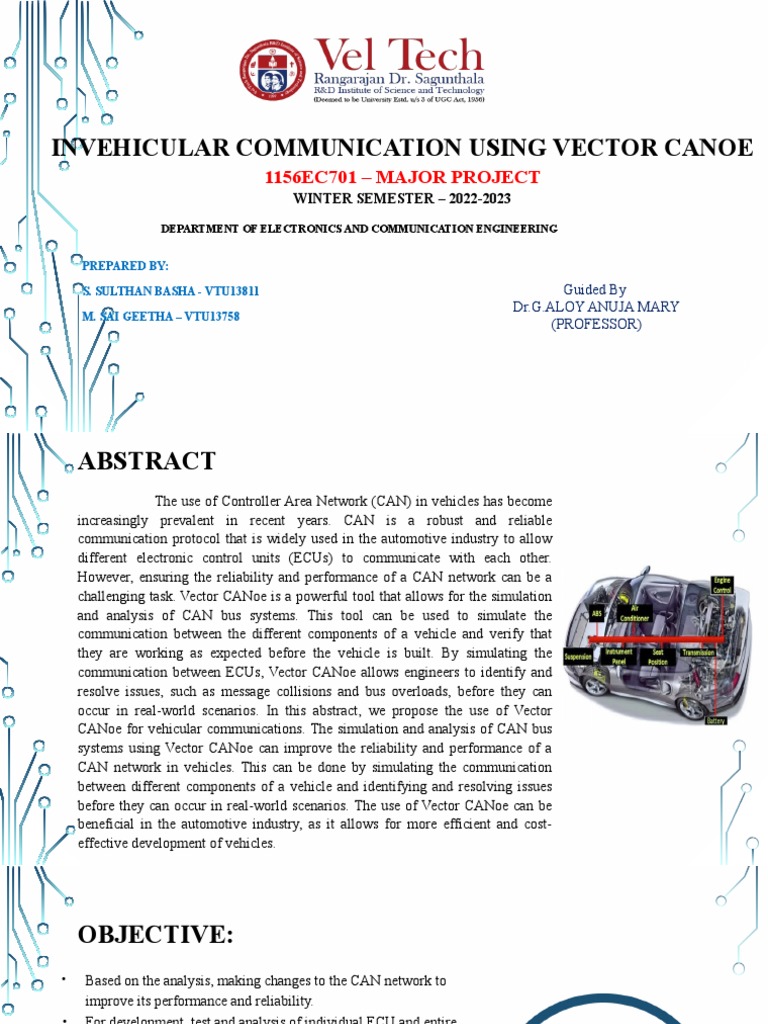 Invehicular Communication Using Vector CANoe | PDF | Computers