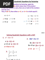 Factorising Harder Quadratics Fill in The Blanks (DR Austin) | PDF