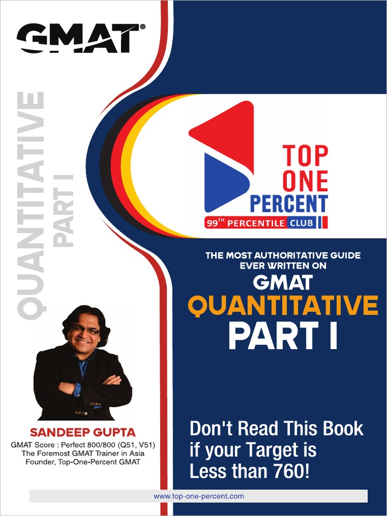 The Most Authoritative Guide on GMAT Quant (Part I | PDF | Percentage ...