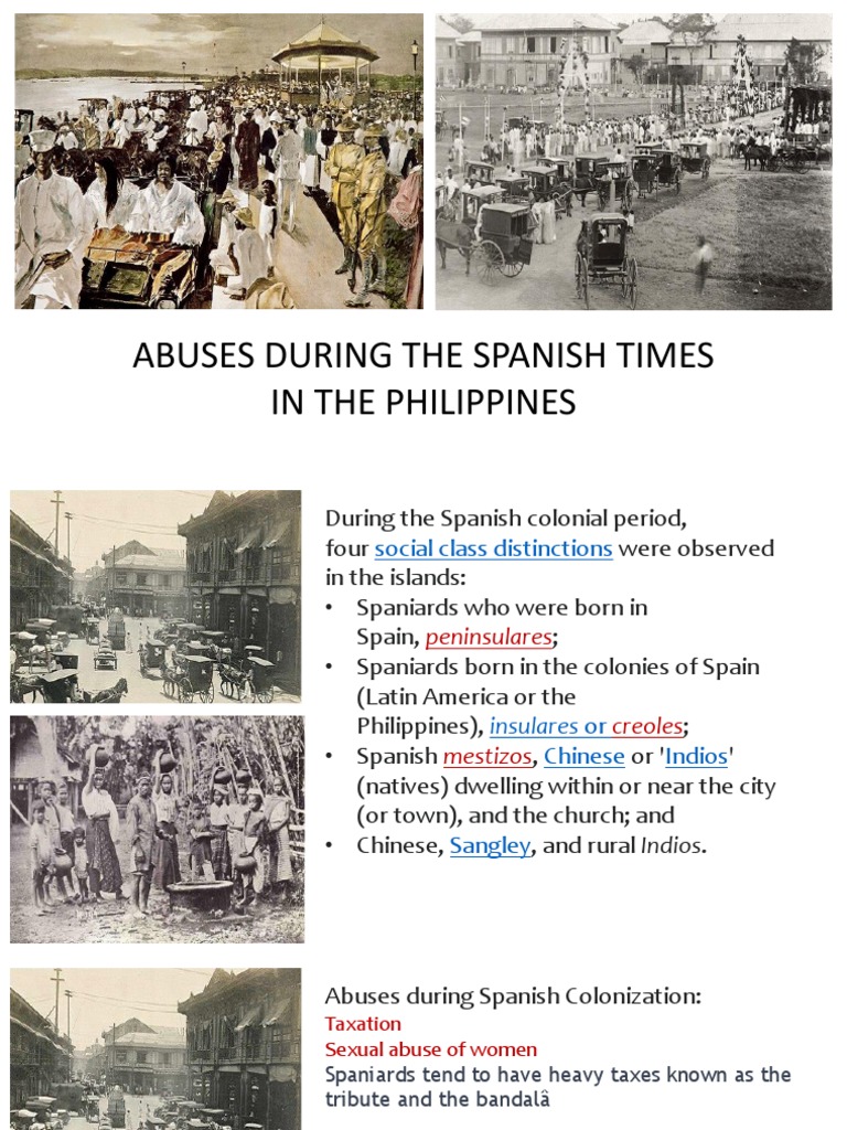Abuses During The Spanish Times in The Philippines | PDF | Spanish ...