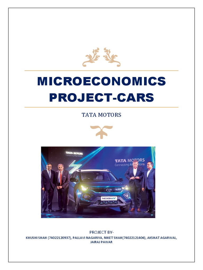 MiCE TATA PROJECT | PDF | Motor Vehicle | Vehicles