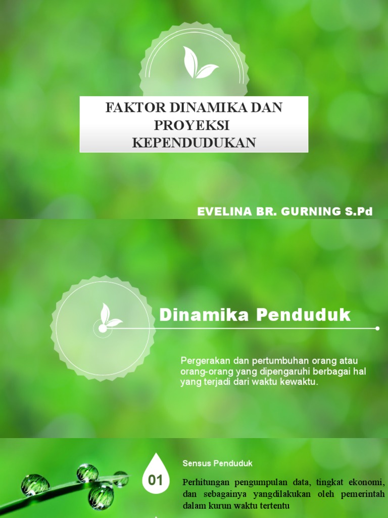 Dinamika Penduduk | PDF
