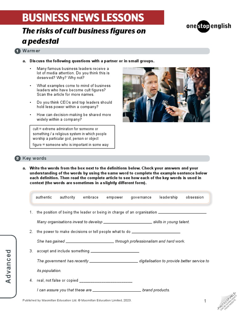 BN Cult Leaders Adv Ws 584887 | PDF | Leadership