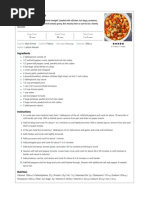 Rubric For Salad Dessert Making | PDF | Food And Drink | Foods