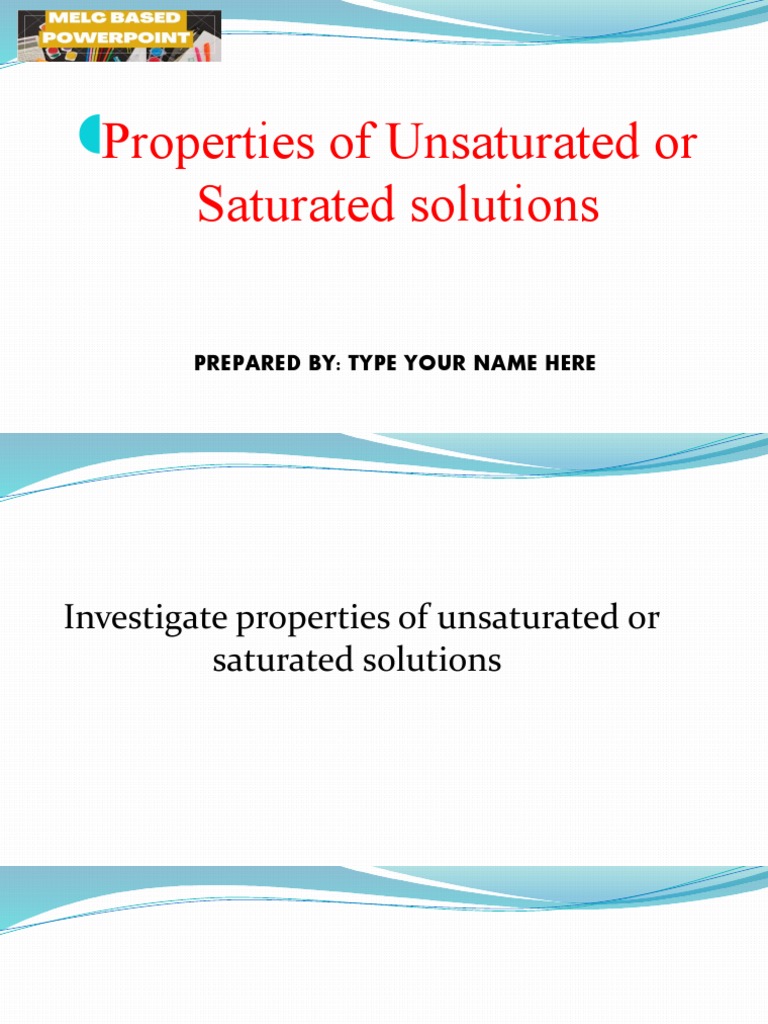 G7 Science Q1 - Week 6-Unsaturated and Saturated Solution | Download ...