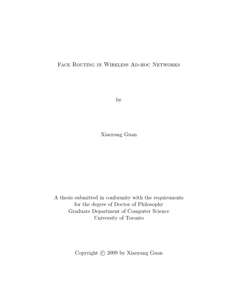 Phd Thesis Pdf Routing Wireless Ad Hoc Network