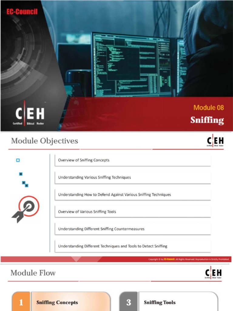 Modul 6 - Sniffing | PDF