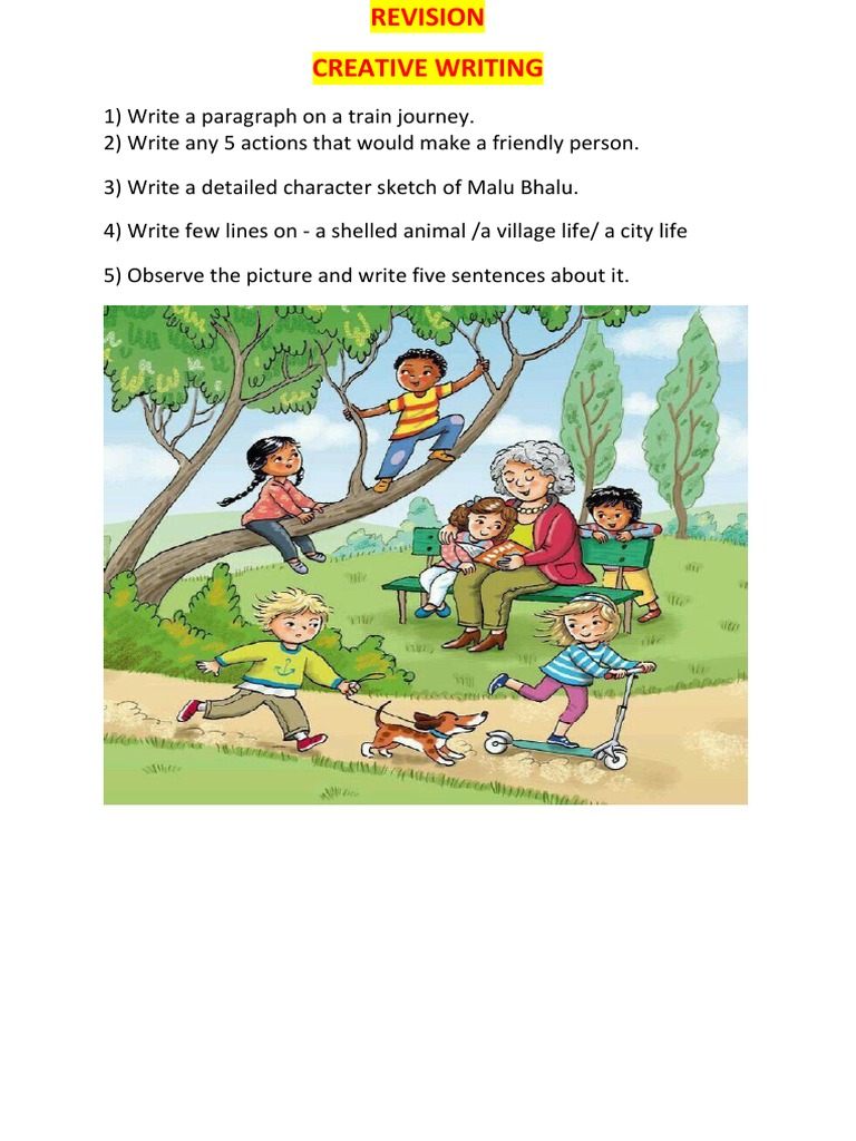 Revision See Creative Writing | PDF