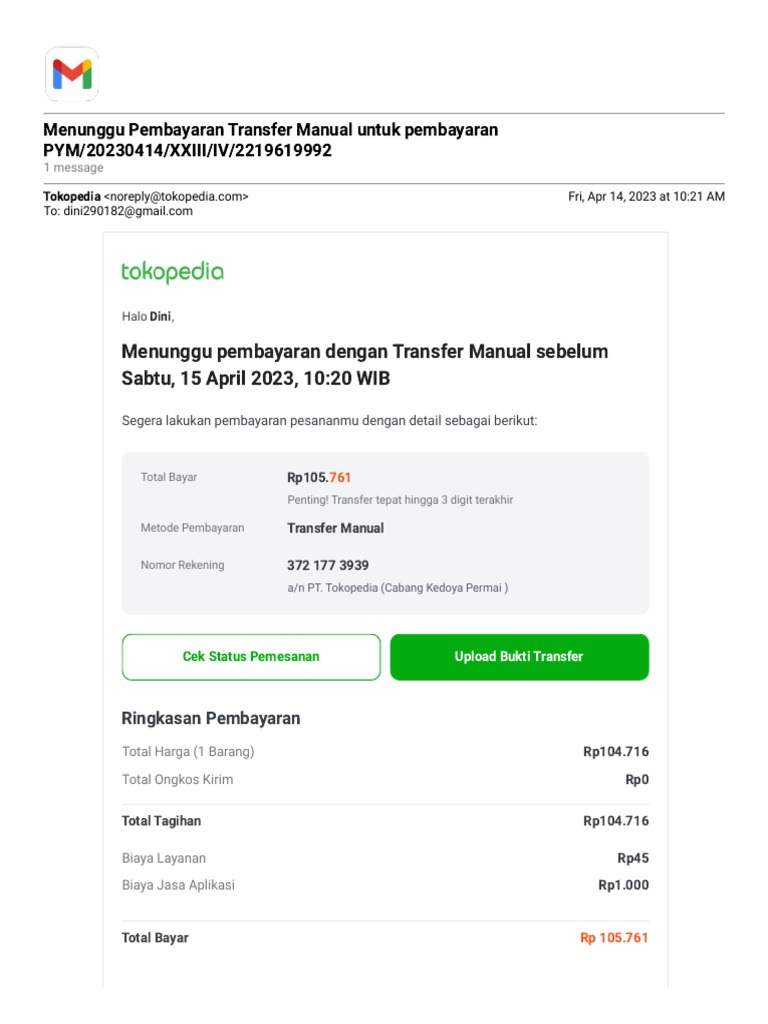 Tokped invoice | PDF