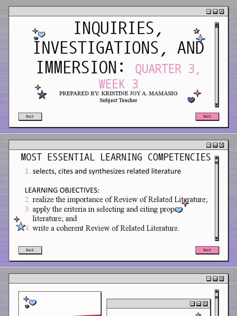 Q3 WK 3 Selecting Relevant Literature RRL | PDF | Idea | Thought