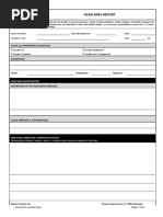 Safety Incident Report Guide | PDF | Occupational Safety And Health | Risk