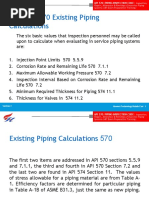 API 510 Corrosion Rate and Remaining Life Calculations | PDF | Nature