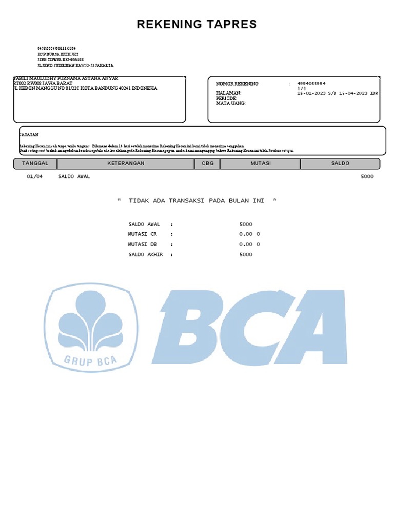 E-Statement RDN April 22 1 of 1 - Unlocked | PDF