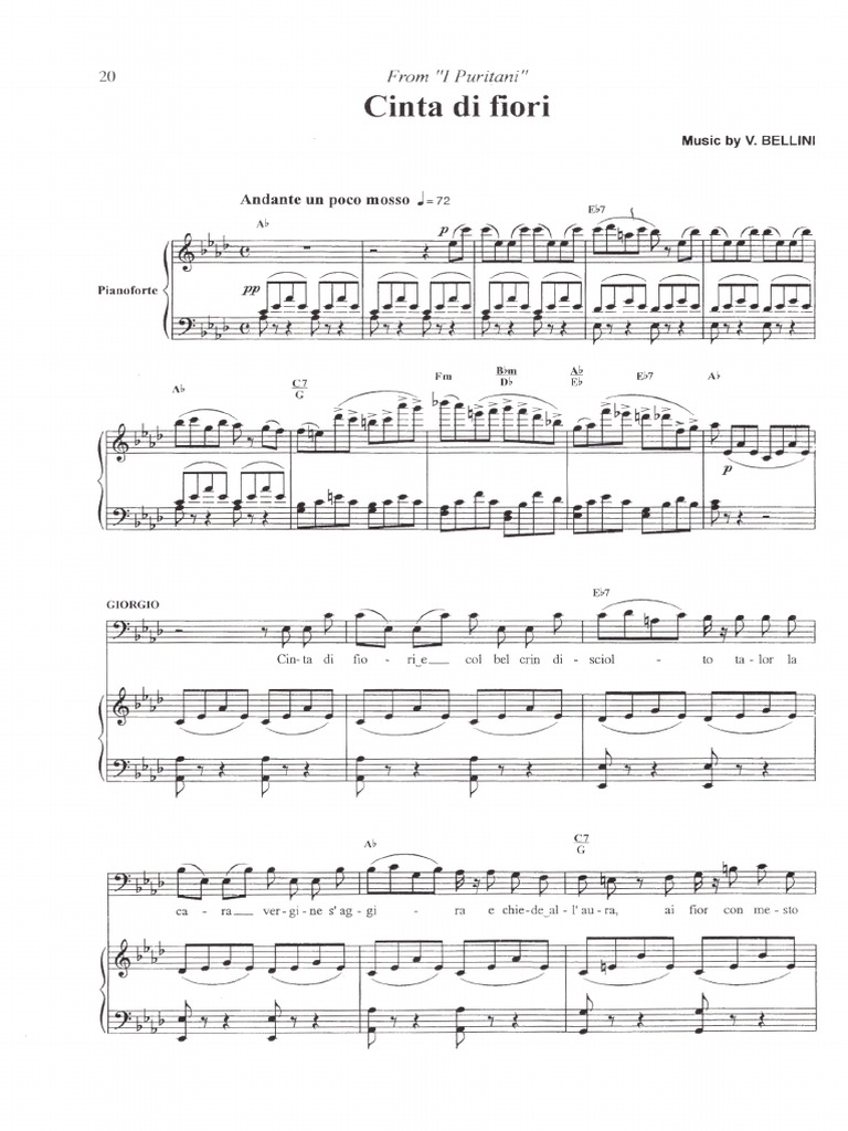 Cinta Di Fiori | PDF