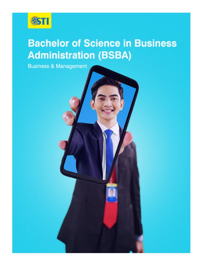 STI - College - BSBA - Program Brochure | PDF