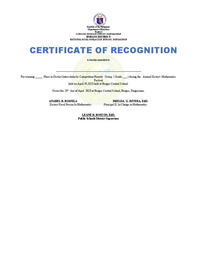Math Cert | PDF