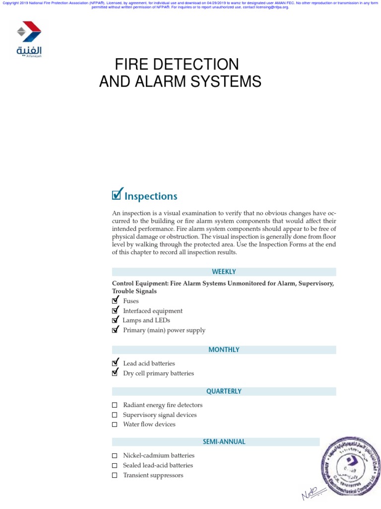 Fire Alarm | PDF | Calibration | Switch