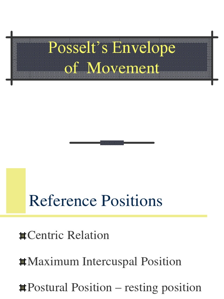 Posselt's Envelope of Movement | PDF