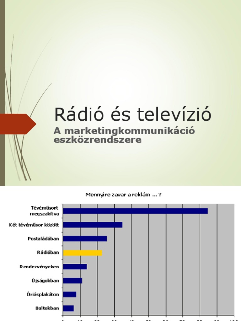 4-5. Reklám Rádió És Televízió | PDF