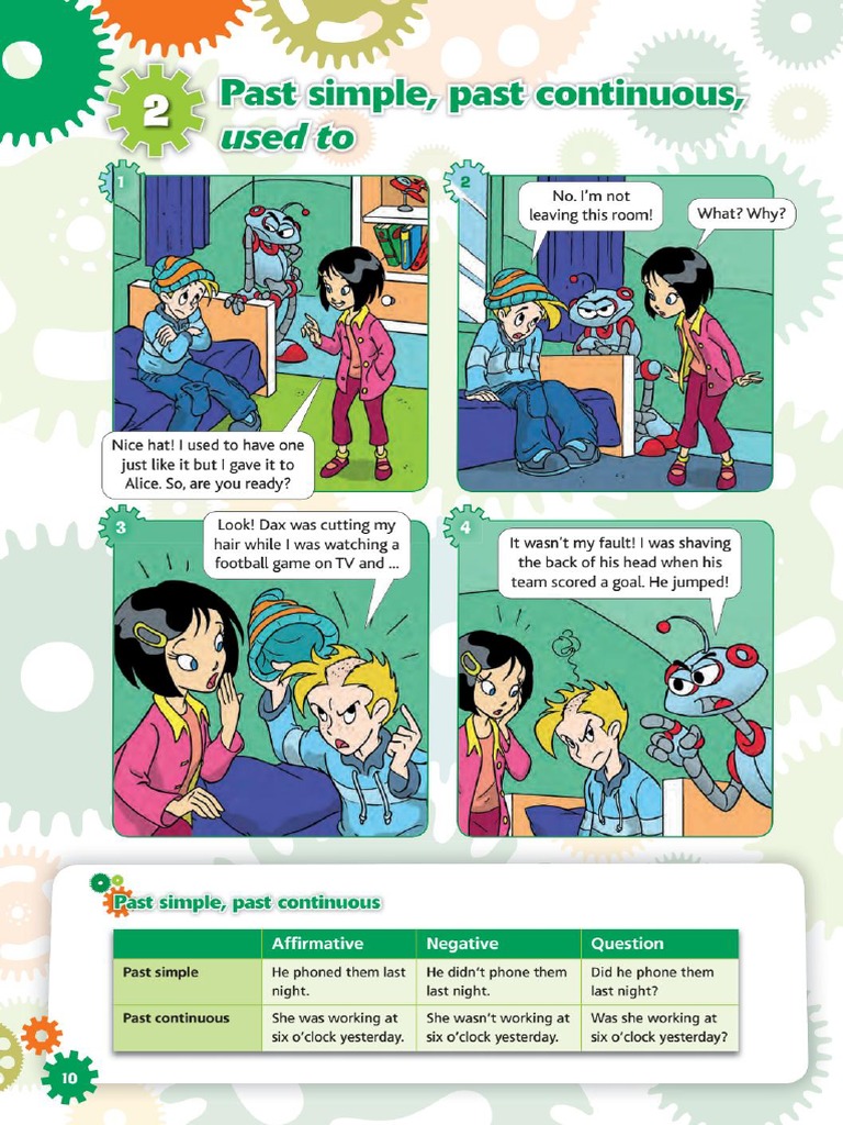 Past Continuous - Past Simple Lesson 2 | PDF