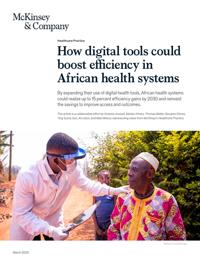 How Digital Tools Could Boost Efficiency in African Health Systems ...