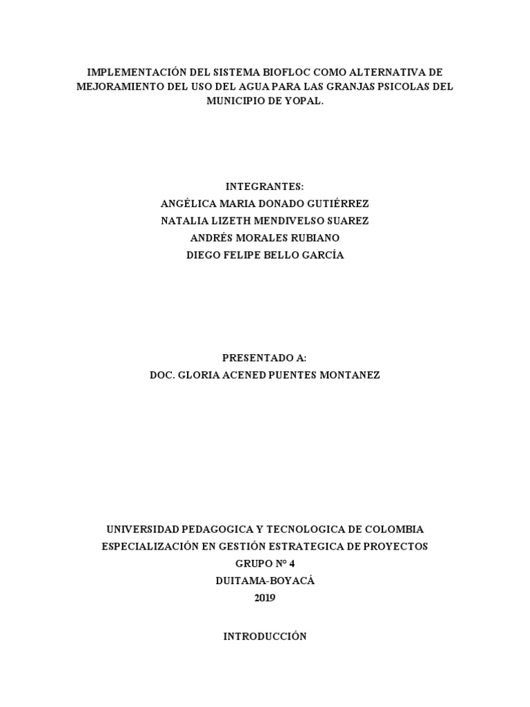 PROYECTO MODULO AMBIENTAL | PDF | Agua | Sustentabilidad