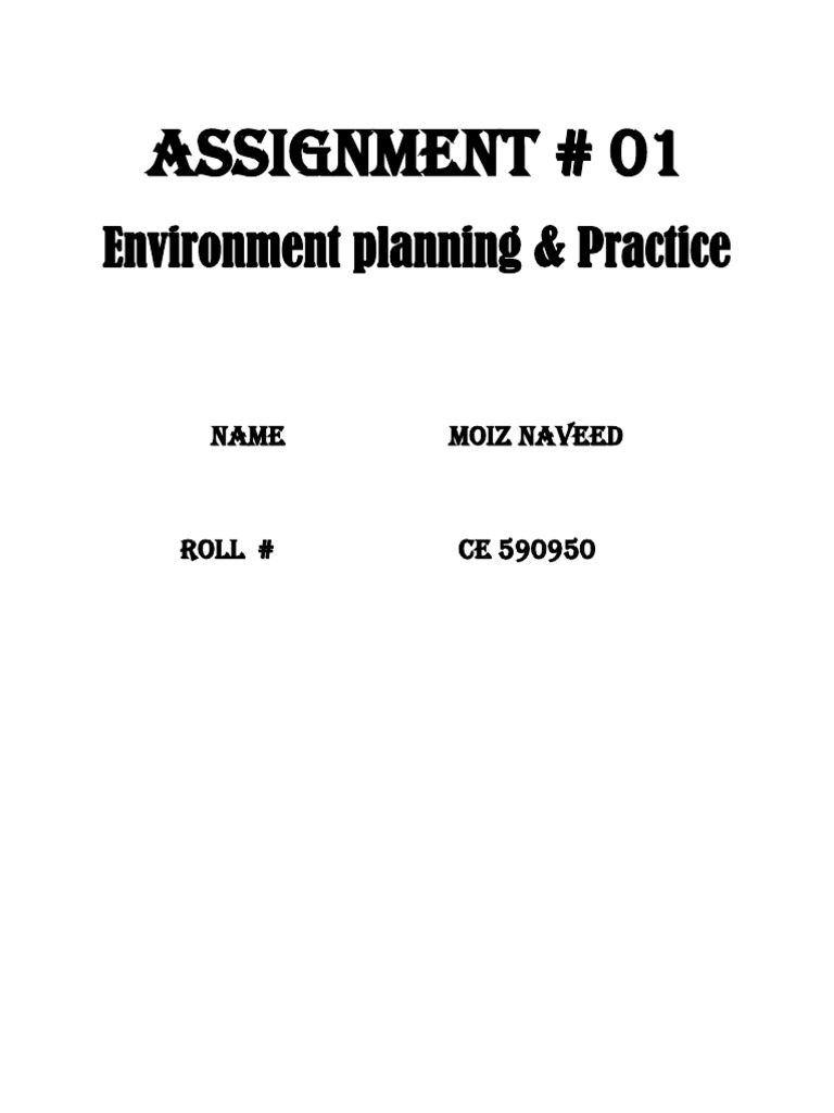 Moiz Assignment 3671 PDF | PDF | Atmosphere | Atmosphere Of Earth
