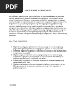 Waste Management Tagalog | PDF