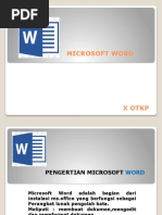 2 - Bagian-Bagian Dan Tampilan Microsoft Word Beserta Fungsinya | PDF