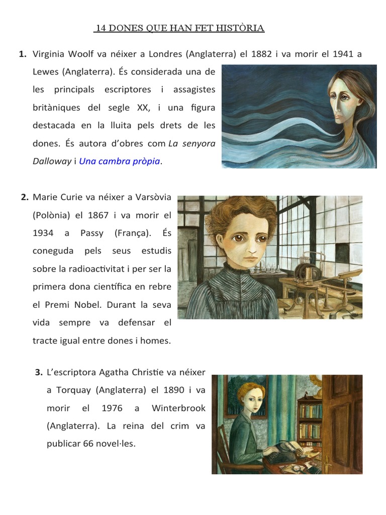 14 dones que han fet història | PDF