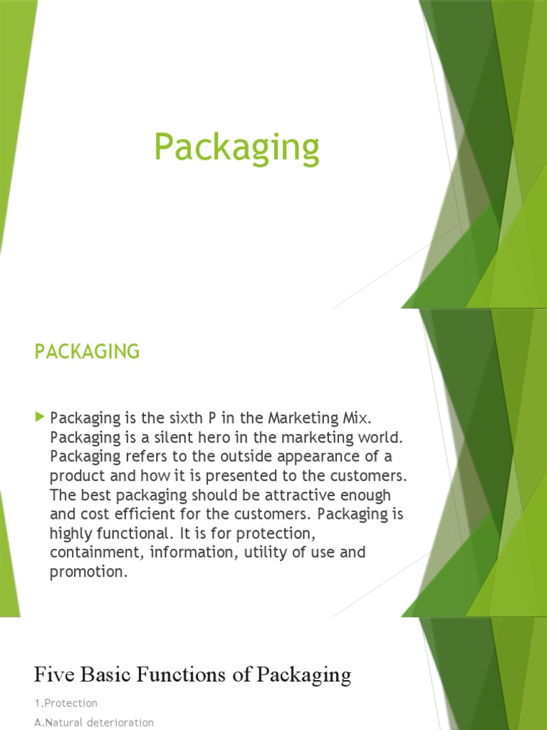 Packaging | PDF | Business