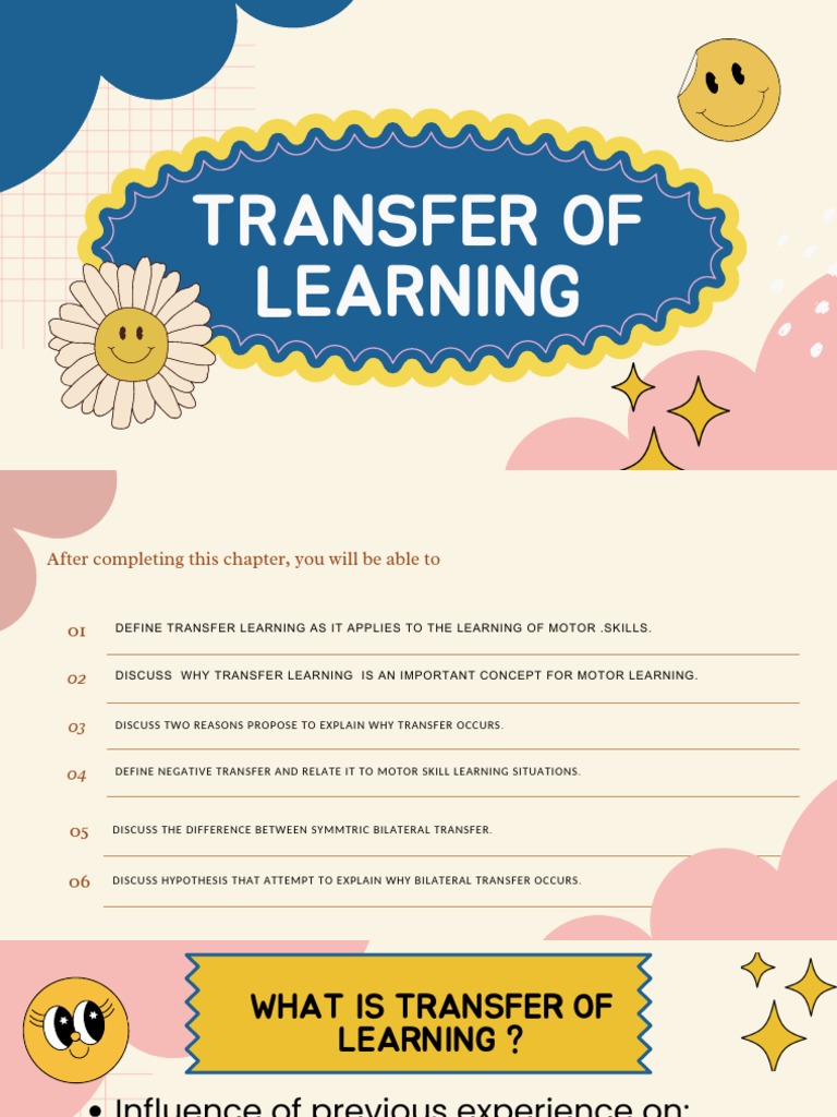Transfer of Learning | PDF | Learning | Hypothesis