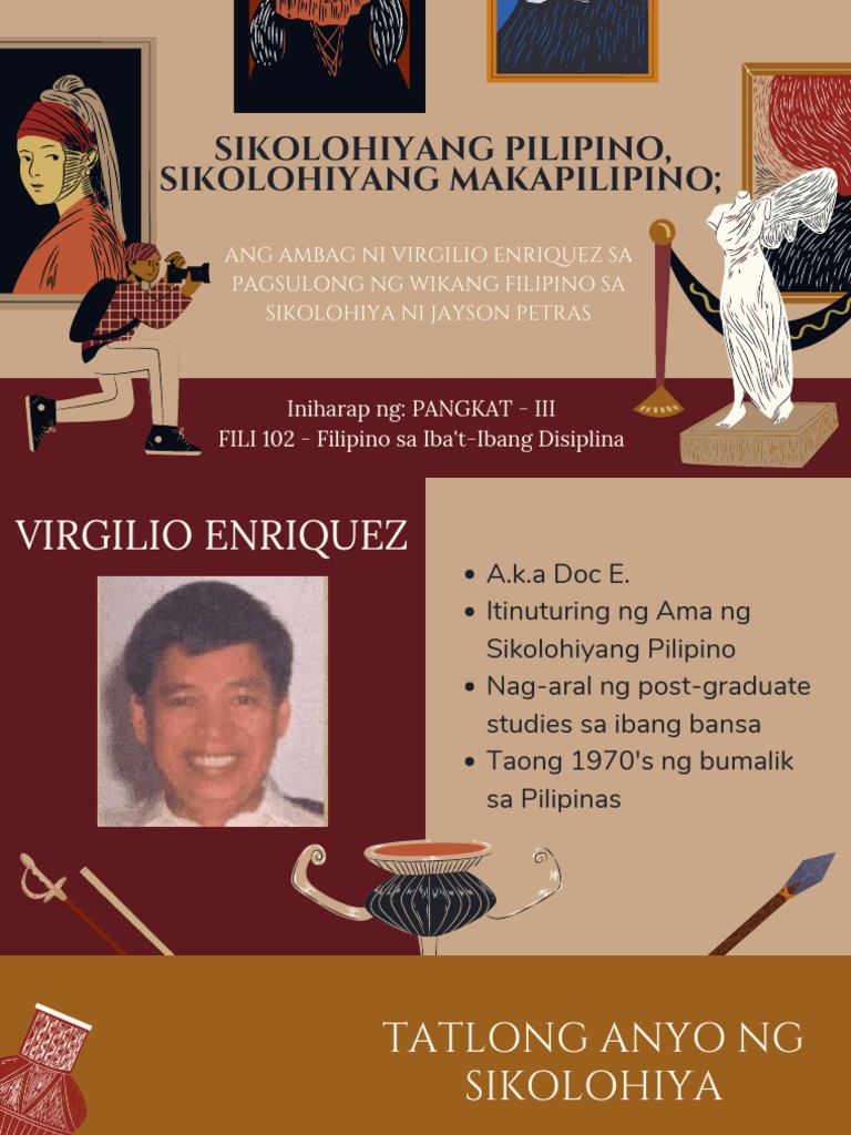 Sikolohiyang Pilipino, Sikolohiyang Makapilipino | PDF